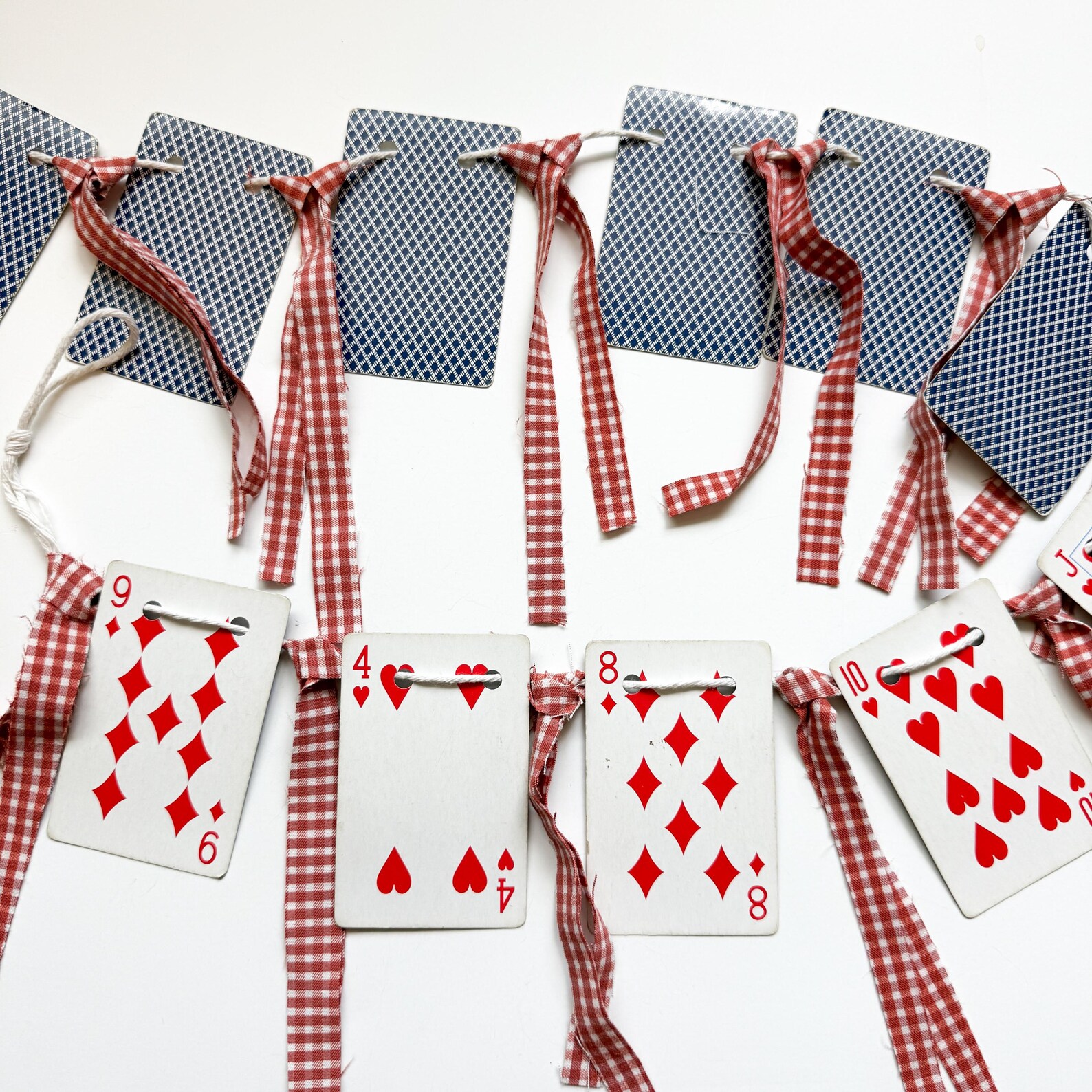 Playing Card Garland - Etsy