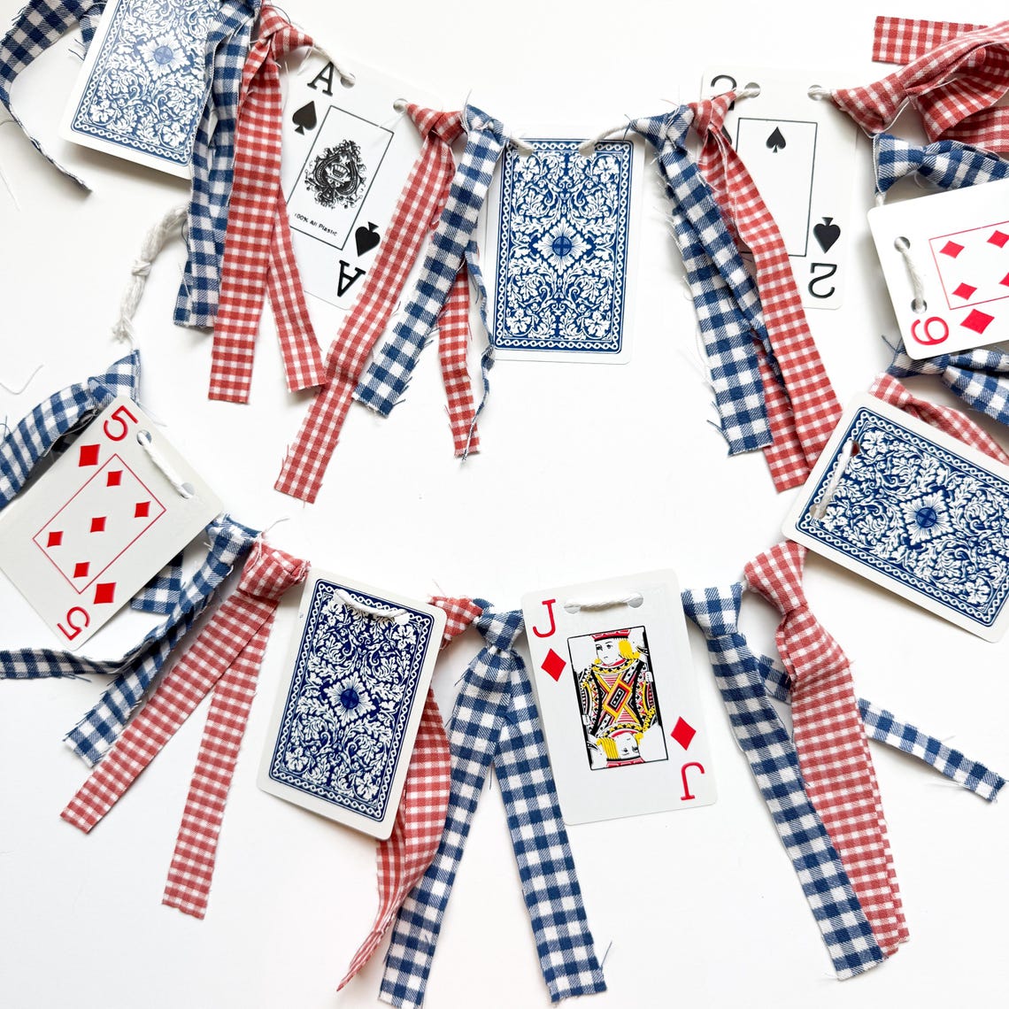 Playing Card Garland - Etsy