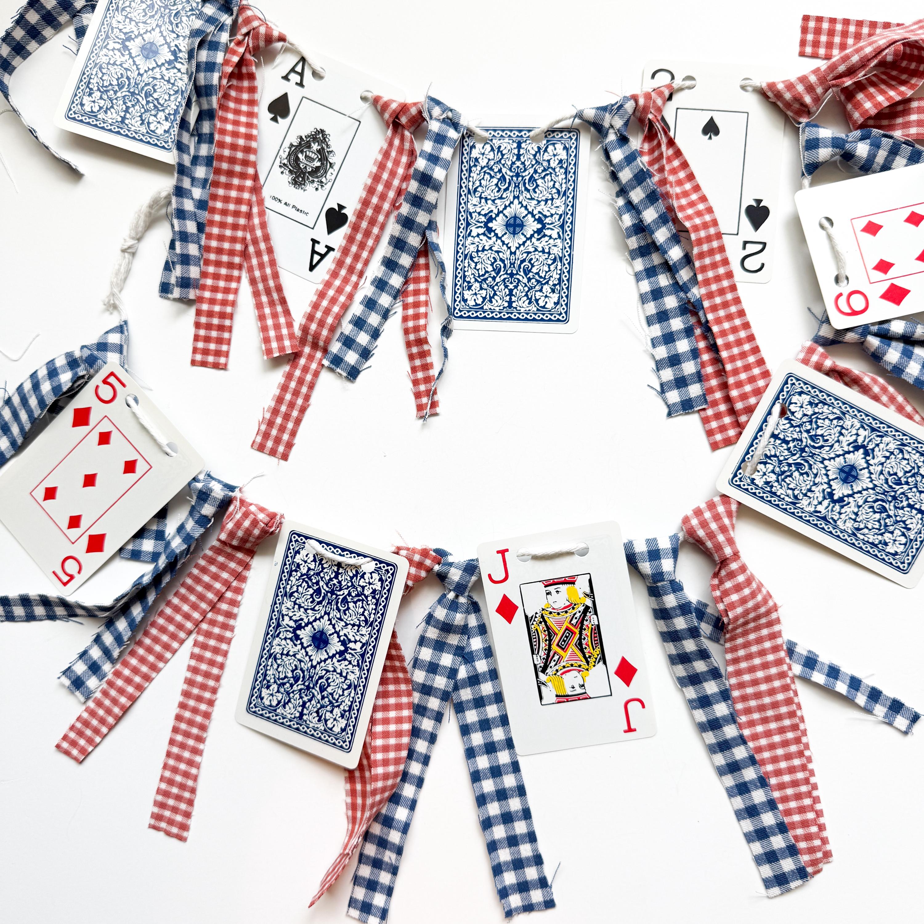 Playing Card Garland - Etsy