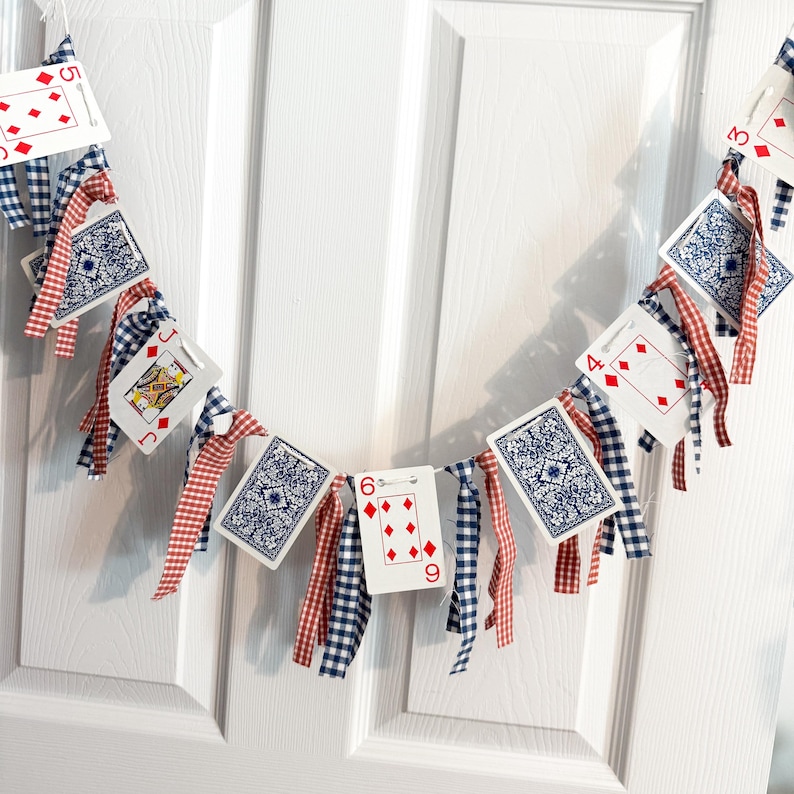 Playing Card Garland - Etsy