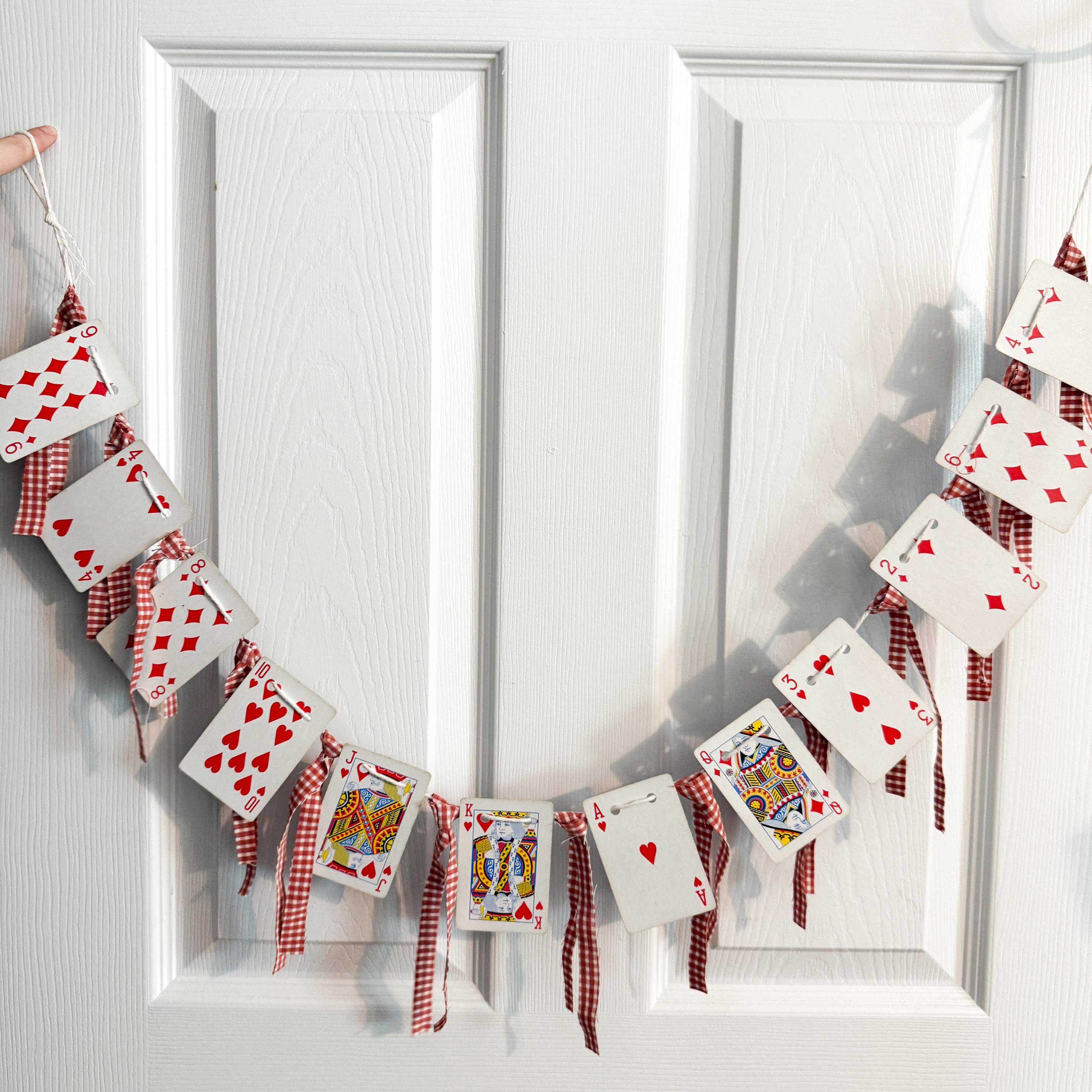 Playing Card Garland - Etsy