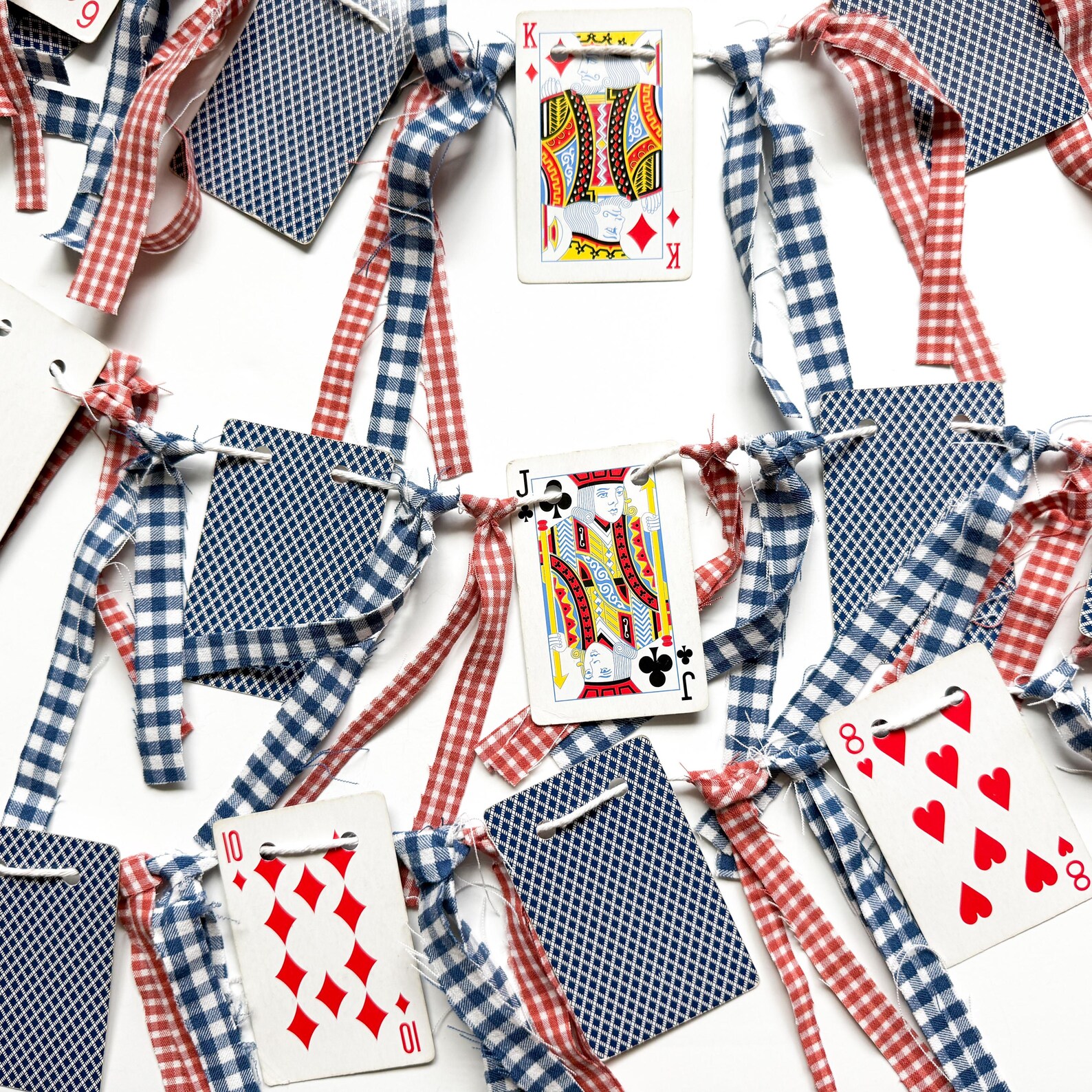 Playing Card Garland - Etsy