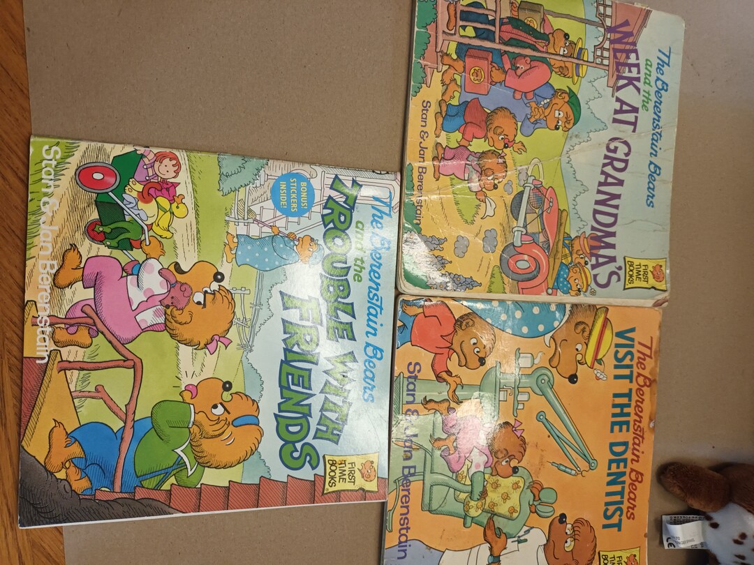 The Berenstein Bears Lot of 3 Books - Etsy