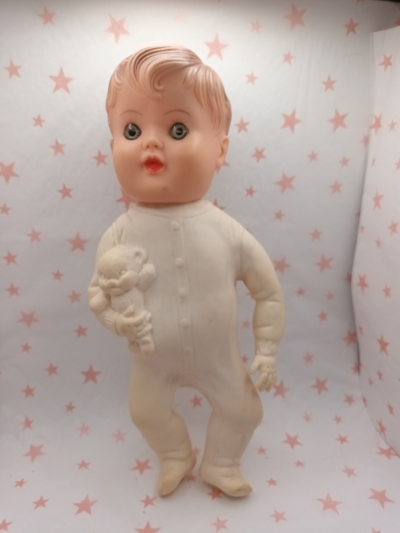 Vintage 1950s Reliable Baby Squeak Doll - Etsy