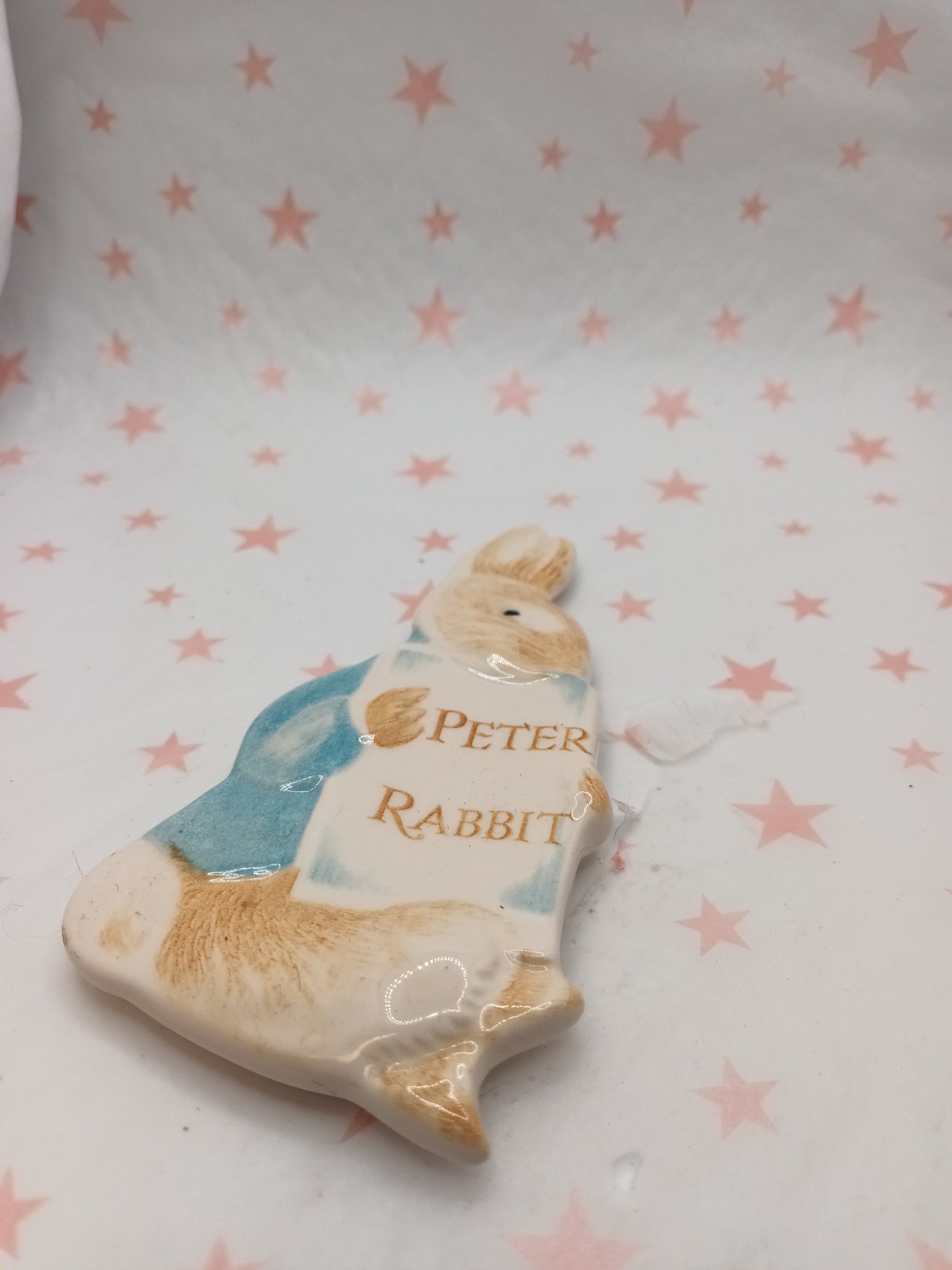 Beatrix Potter Peter Rabbit Bone China Wall Plaque/trinket Dish - Etsy