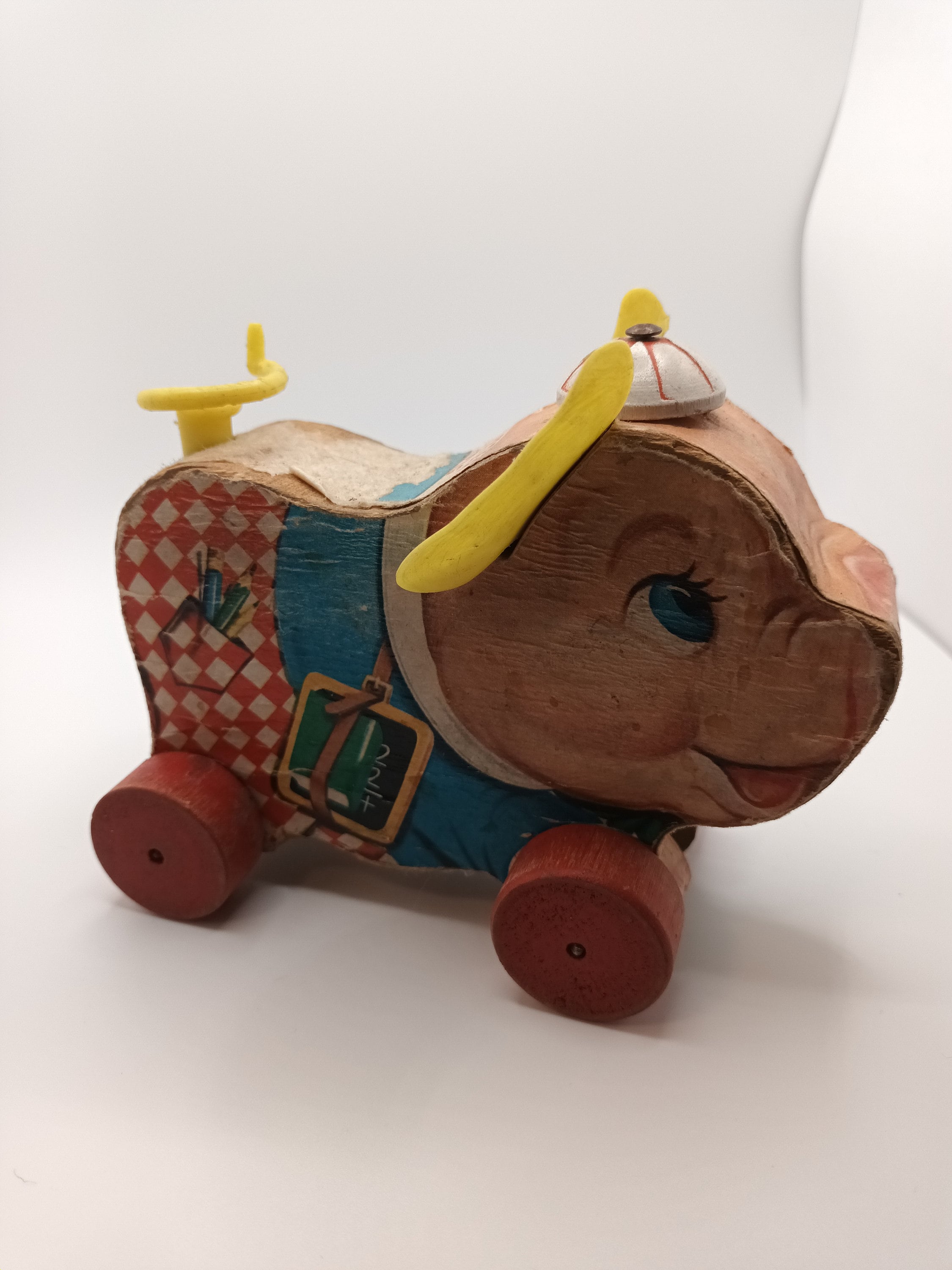 Vintage 1950s Fisher Price Peter Pig Pull Toy as Is - Etsy