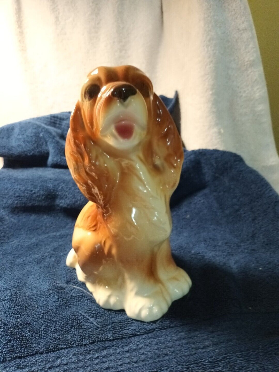 Vintage USA Pottery Cocker Spaniel Planter - Etsy