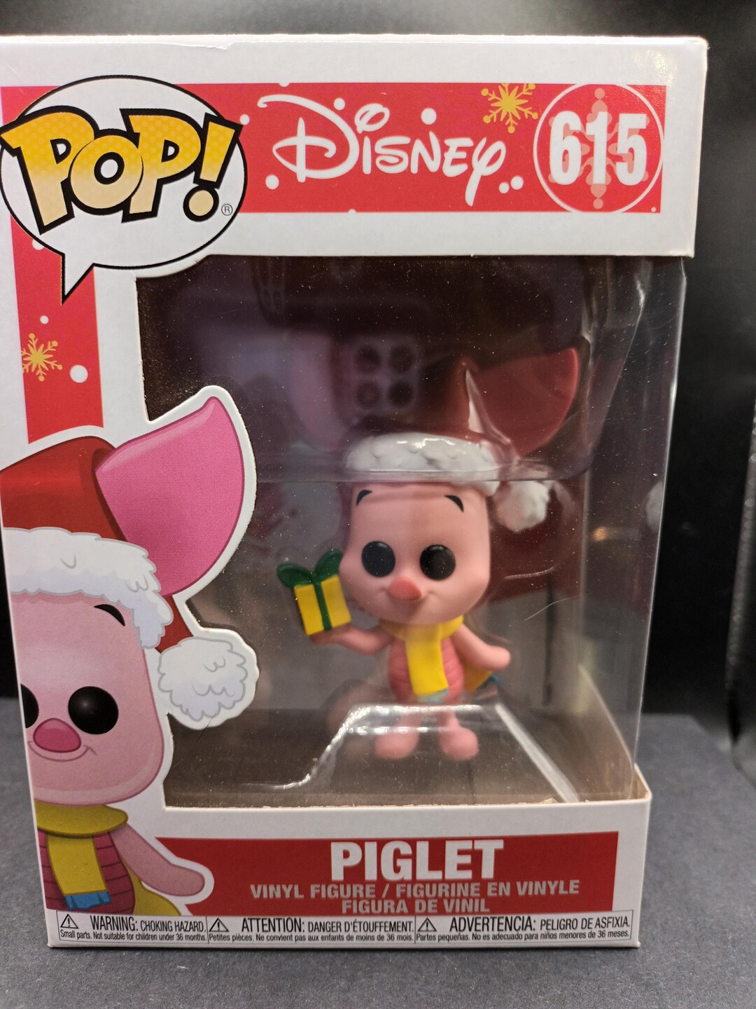 Disney Christmas Piglet Funko Pop #615 - Etsy