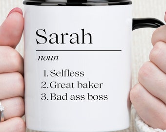 Personalized Name Definition Mug, Personalized Name Mug, Custom Name Coffee Mug, Personalized ...