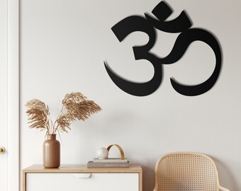 Metal Om Symbol Wall Hanging - Etsy