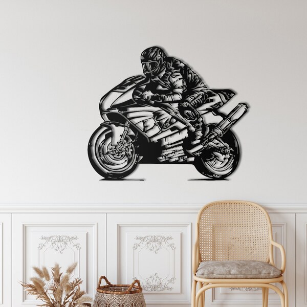 Motorcycle Decor - Etsy