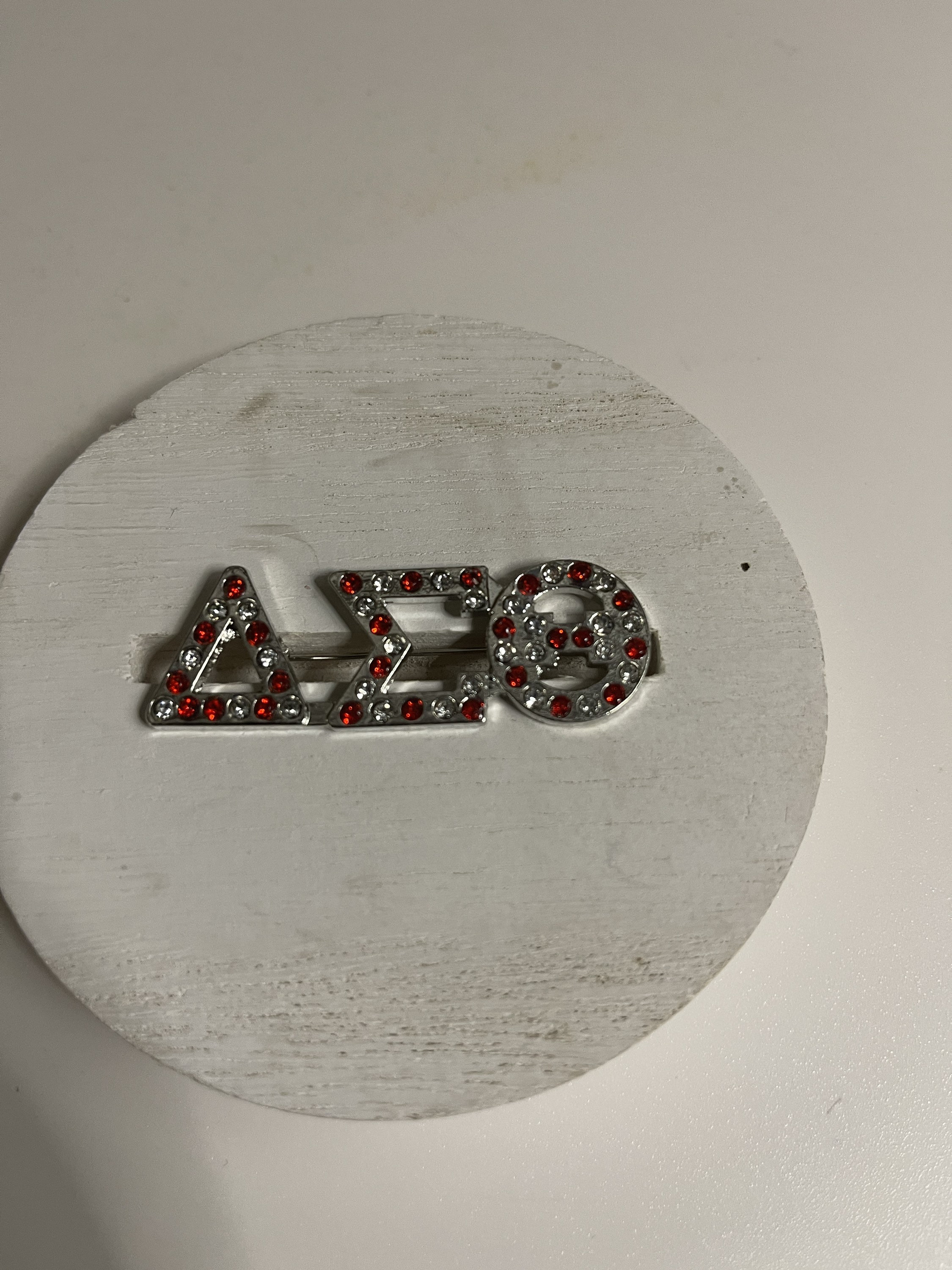 Delta Sigma Theta Brooch - Etsy