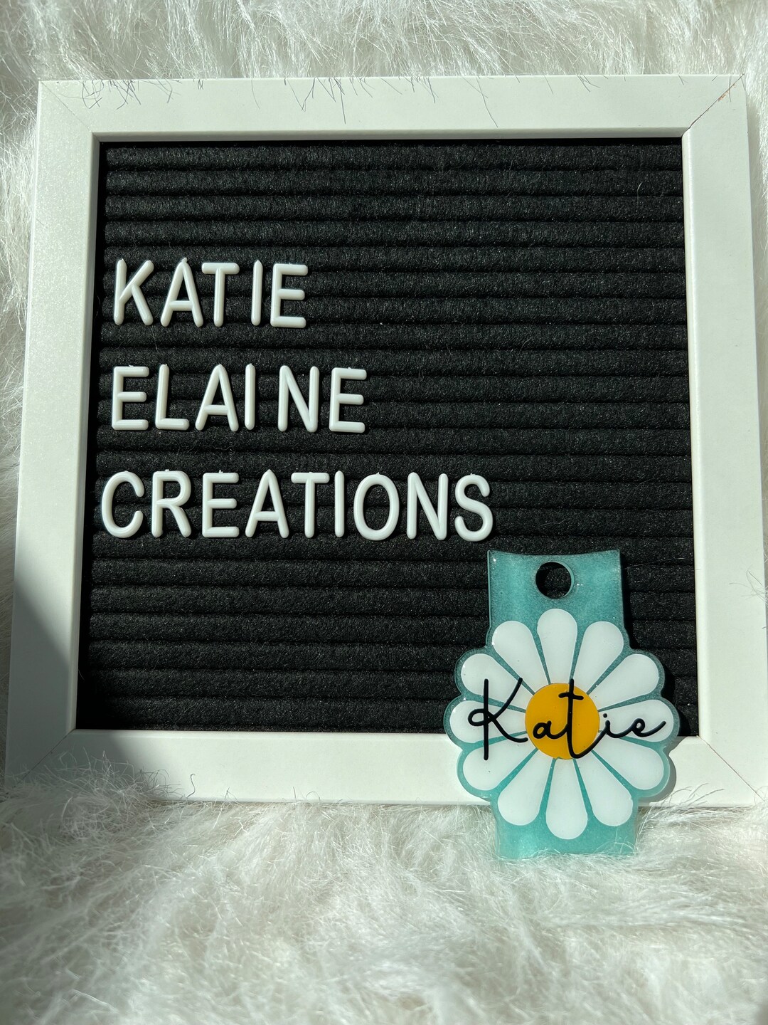 Blue & White Daisy Stanley Cup Topper. H2.0 Stanley Cup Topper. - Etsy