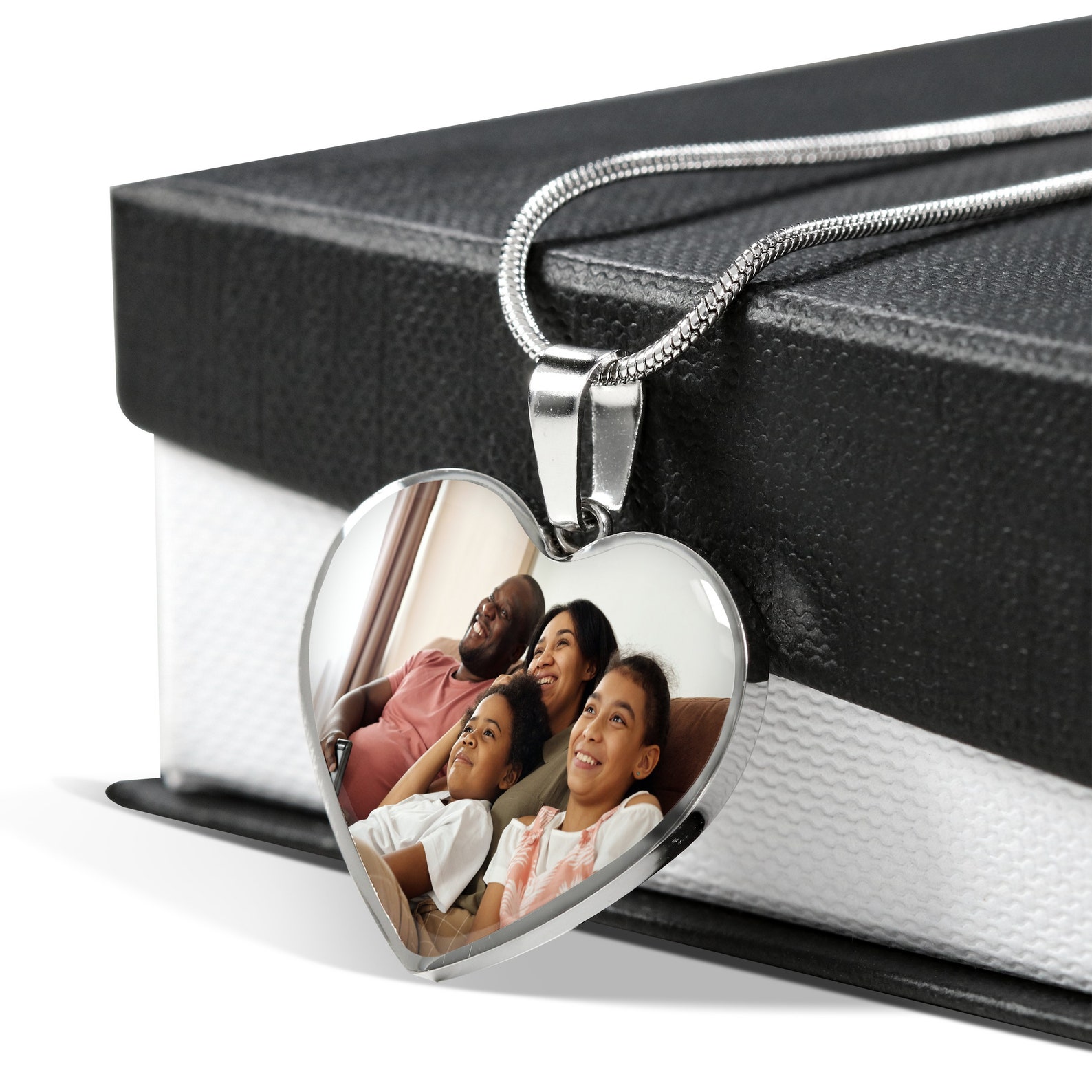 Custom Picture Necklace Photo Pendant Wife Necklace - Etsy