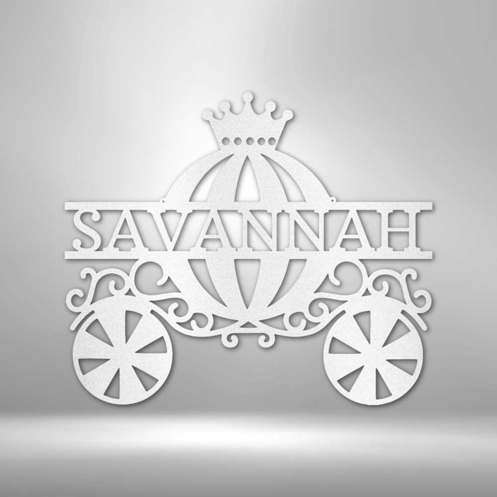 Personalized Carriage Metal Art Sign Customized Carriage Name - Etsy