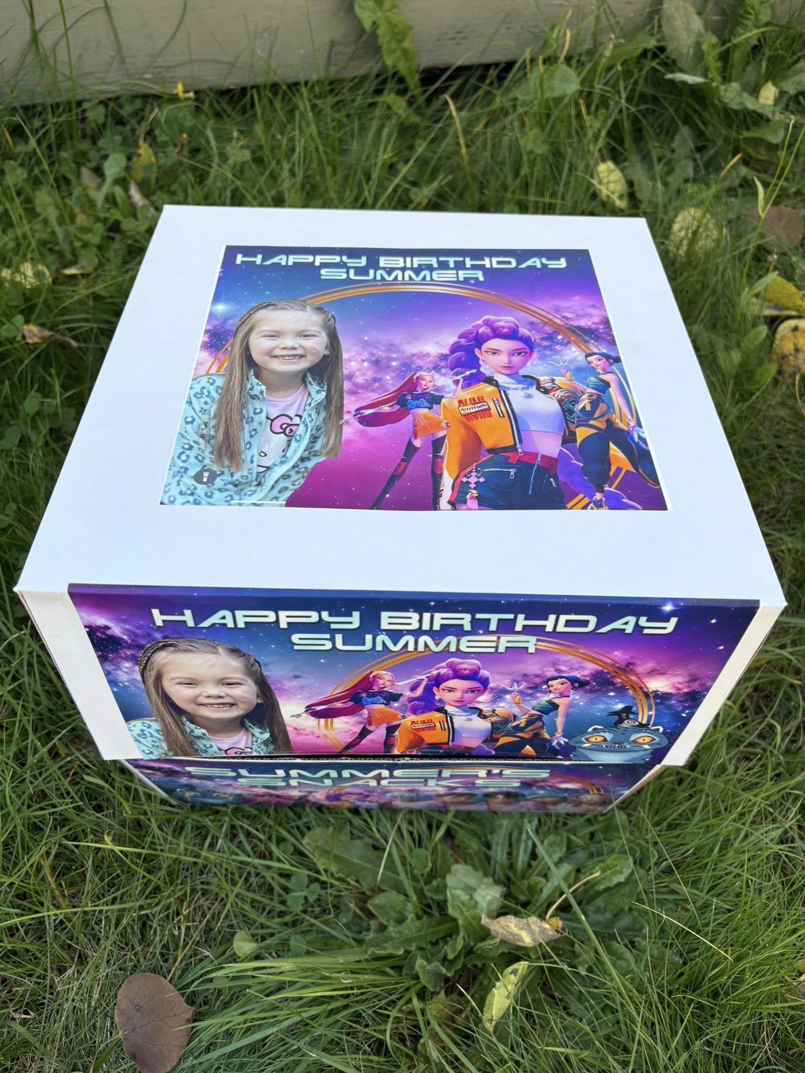 Custom Birthday Kpop Demon Huntrix Snack Box - Etsy Canada