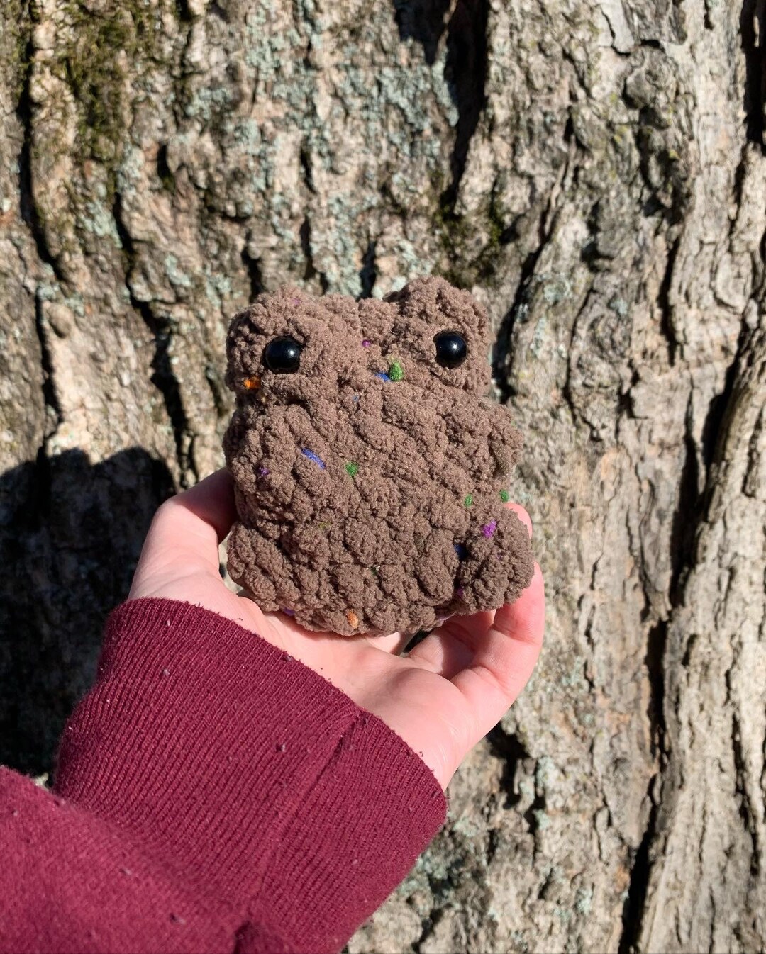 Candy Brownie Frog | Crochet Frog Plush | Handmade Gift | Food Themed ...