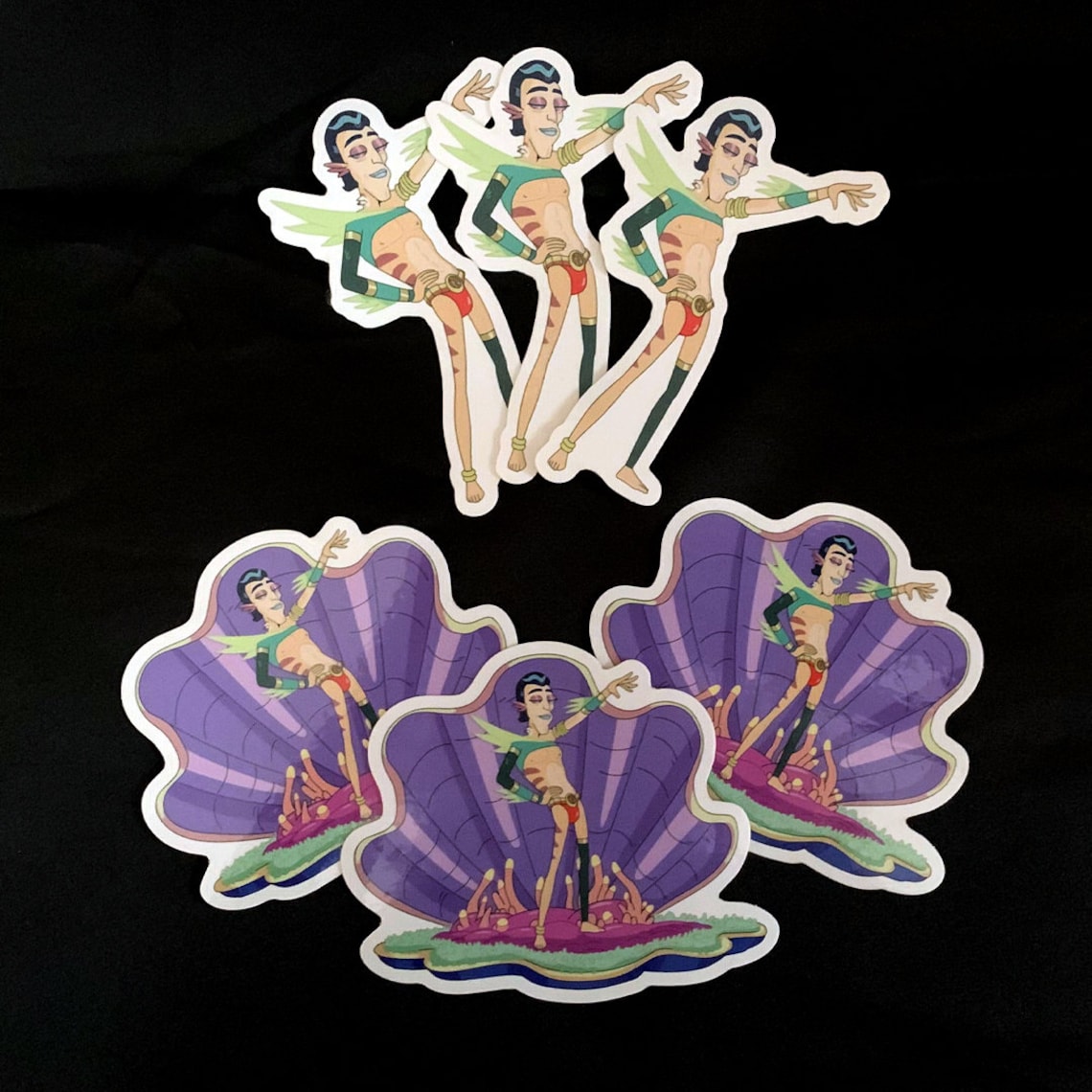 Rick and Morty Mr. Nimbus Fan Art Sticker - Etsy