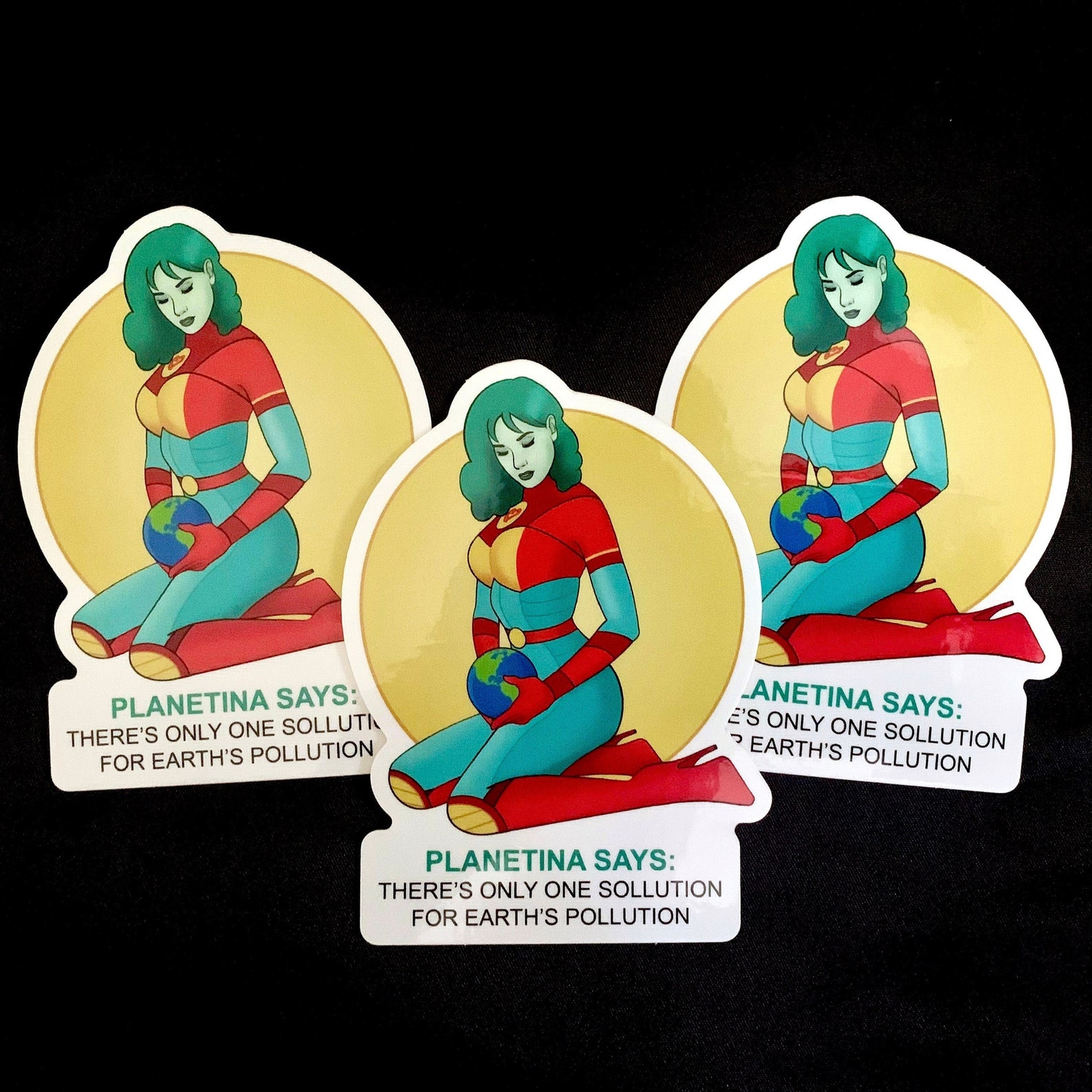 Rick y Morty Planetina Fan Art Pegatina - Etsy México