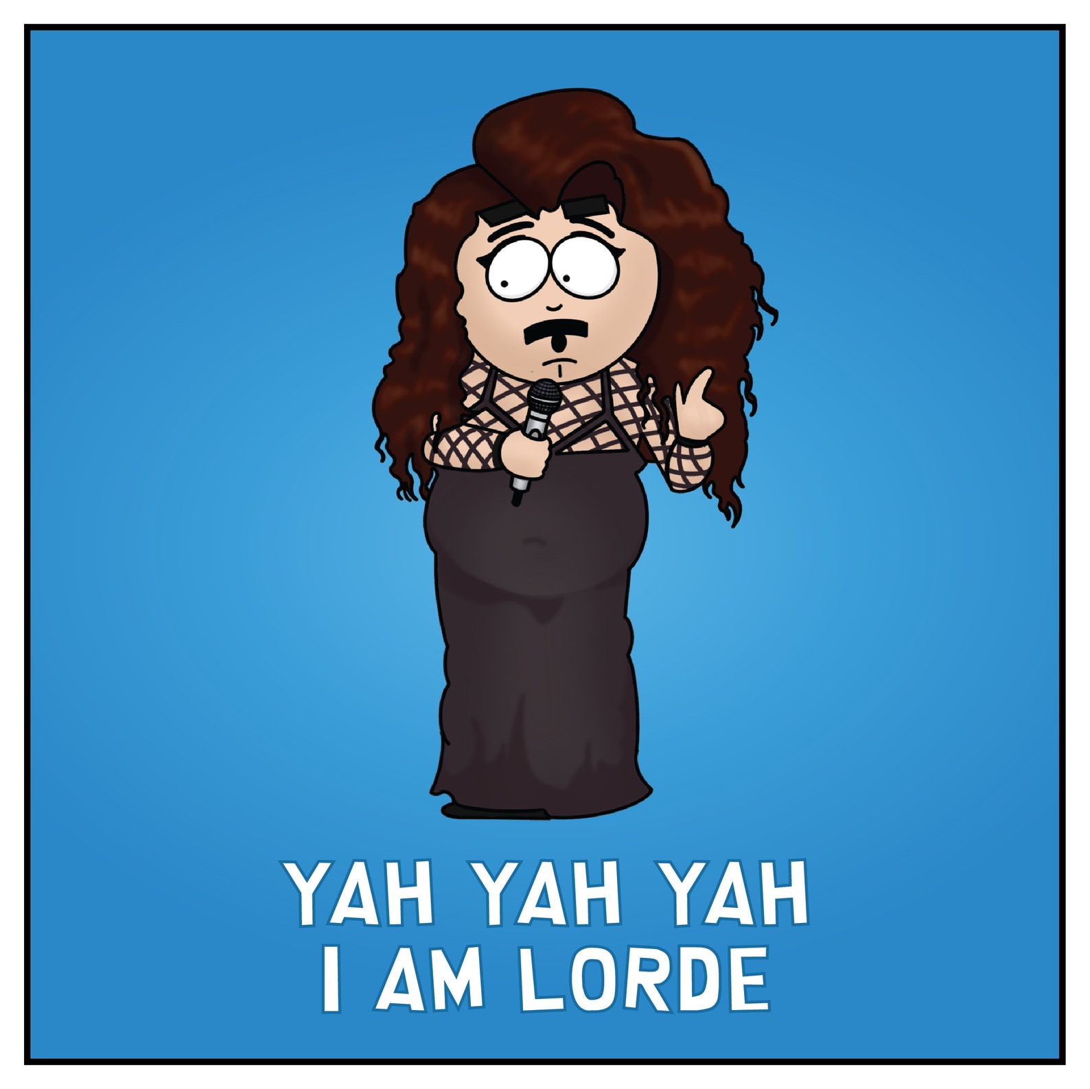 South Park Randy/lorde Fan Art Sticker - Etsy Australia