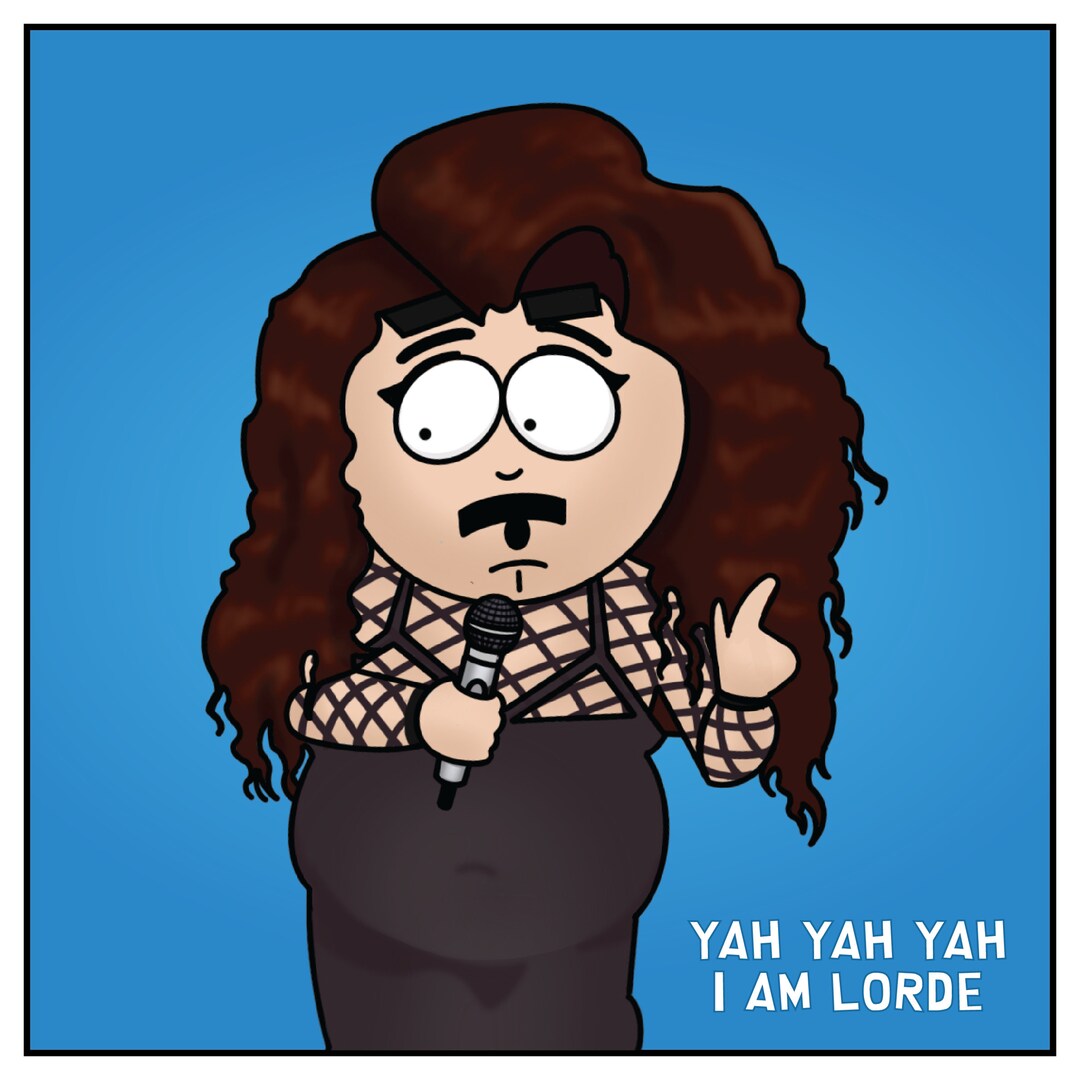 South Park Randy/lorde Fan Art Sticker - Etsy
