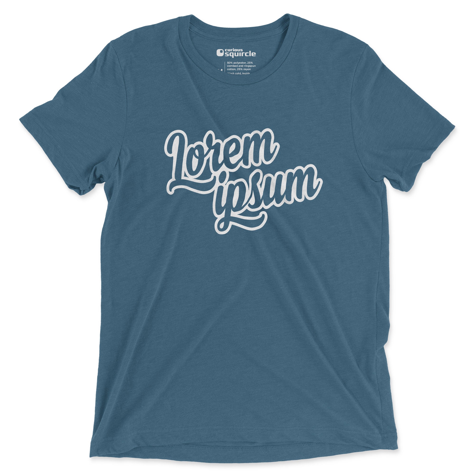Lorem Ipsum Graphic Design Premium Tri-blend Graphic Tee - Etsy