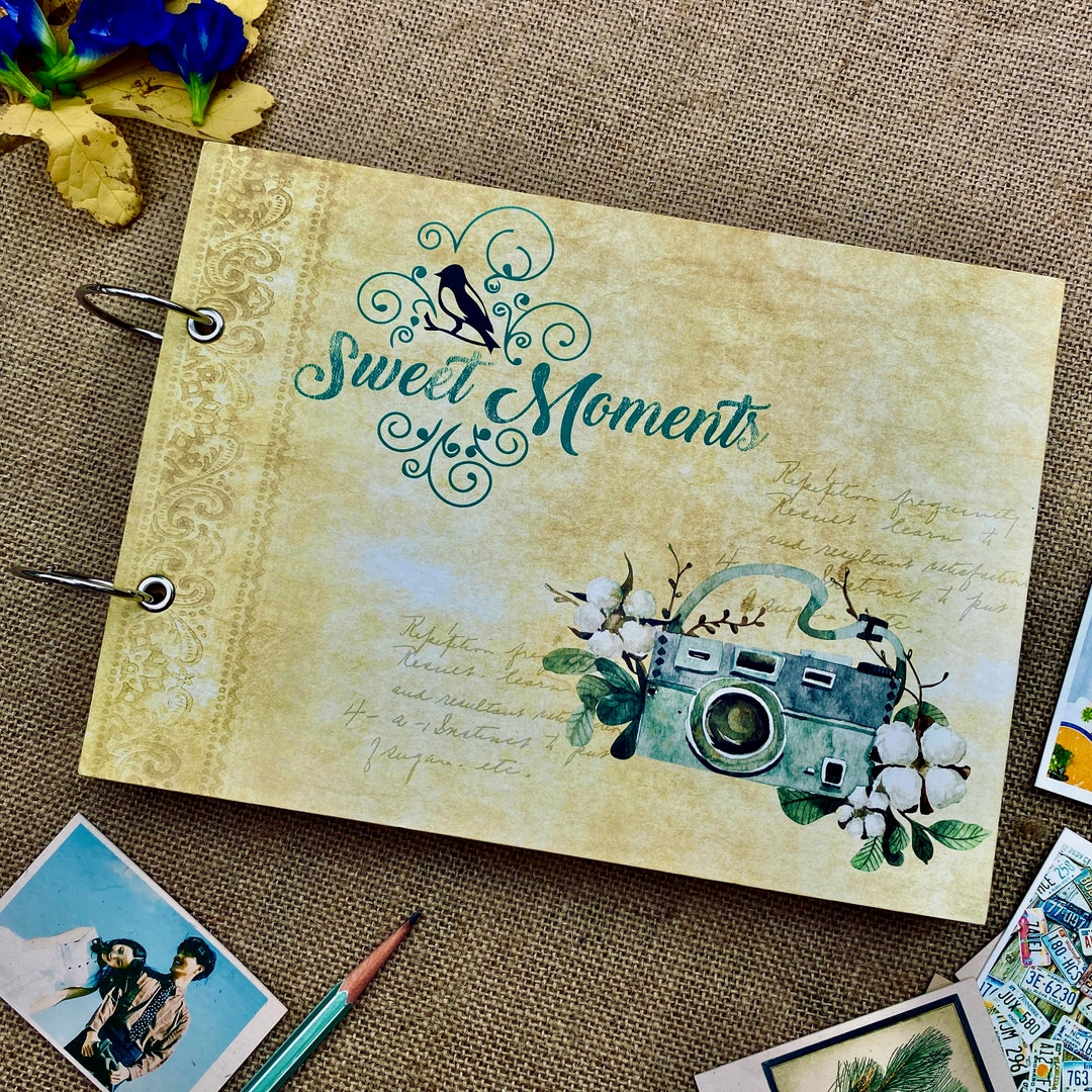 DIY Anniversary Scrapbook Album: Vintage Photo Album, Kraft Paper - Etsy