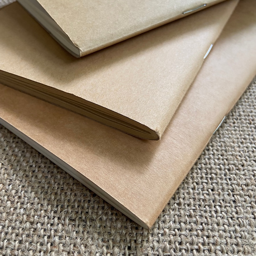 Midori Travelers Notebook Refills: Kraft Paper, Lined/dotted/plain, PVC ...