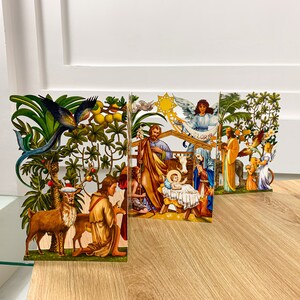 3D Pop-up Christmas Card: Holynight Nativity Scene - Etsy