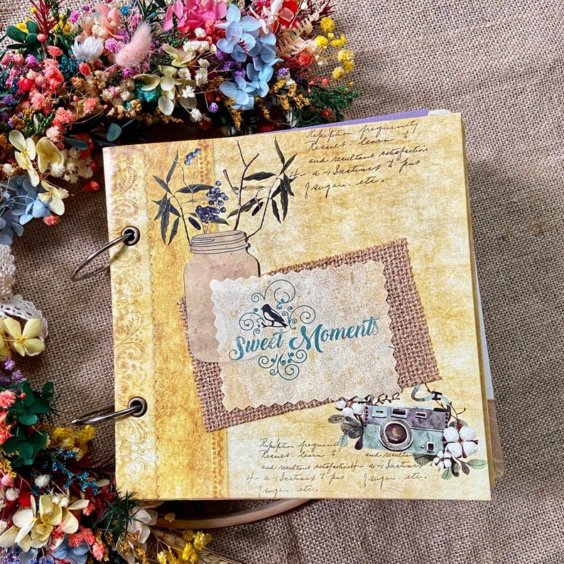 12 Styles Ring Binder Scrapbook Custom Photo Album Premade - Etsy