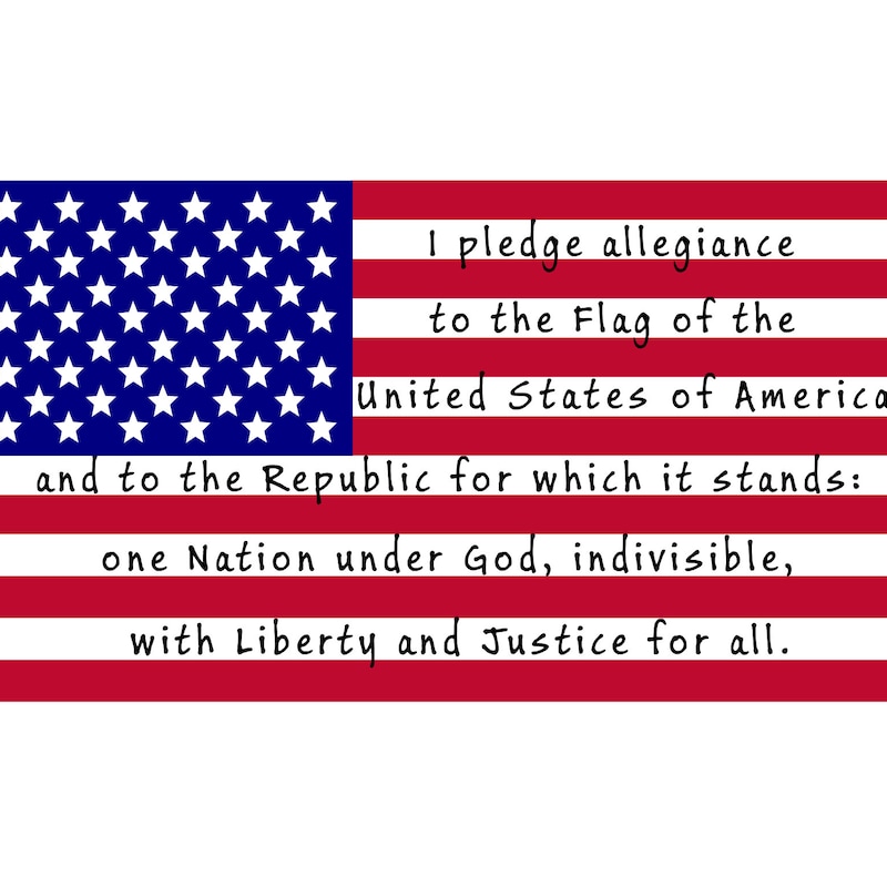 Pledge of Allegiance - Etsy
