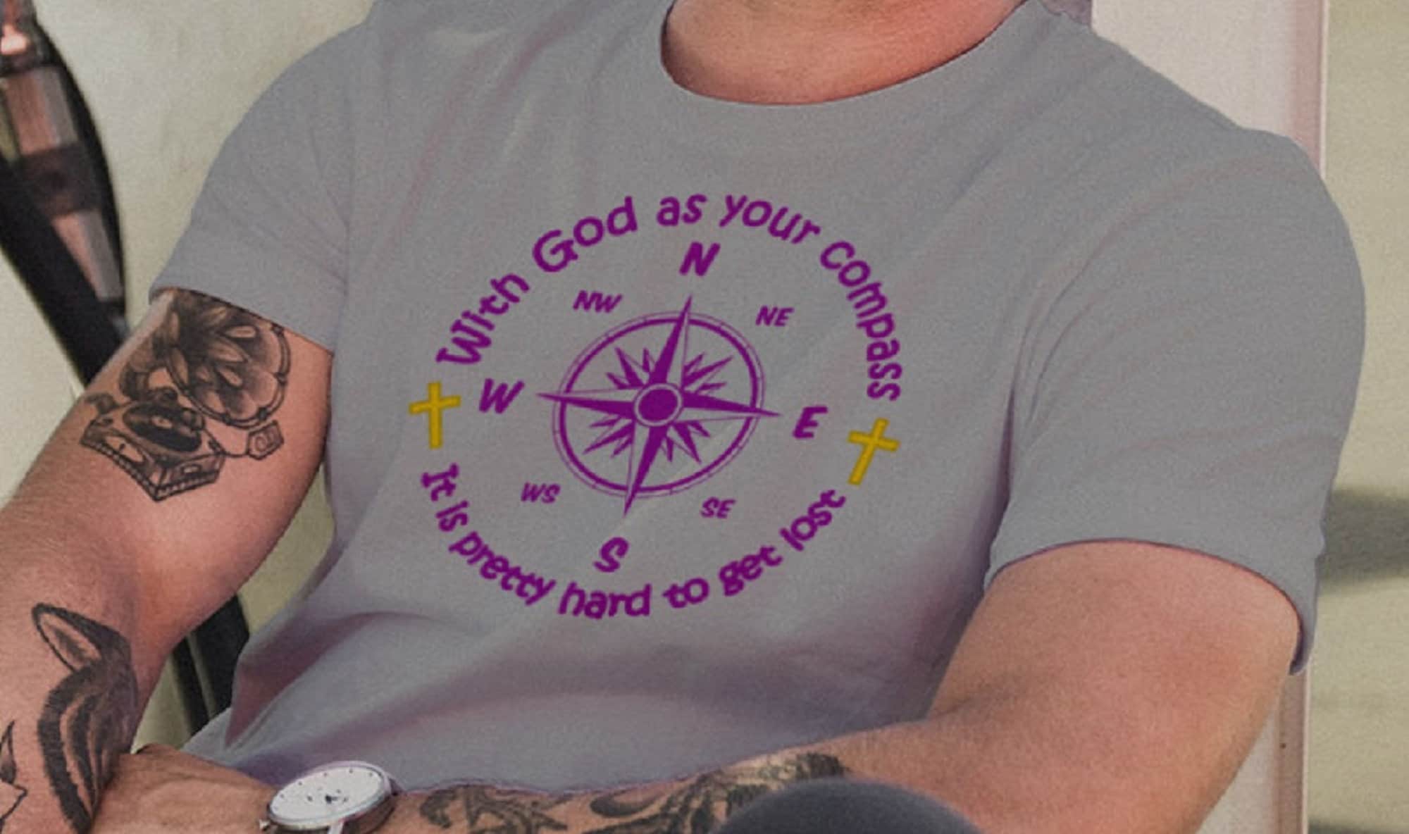 God as Your Compass | SVG | Digital | Cricut | Cut File | Door Sign ...