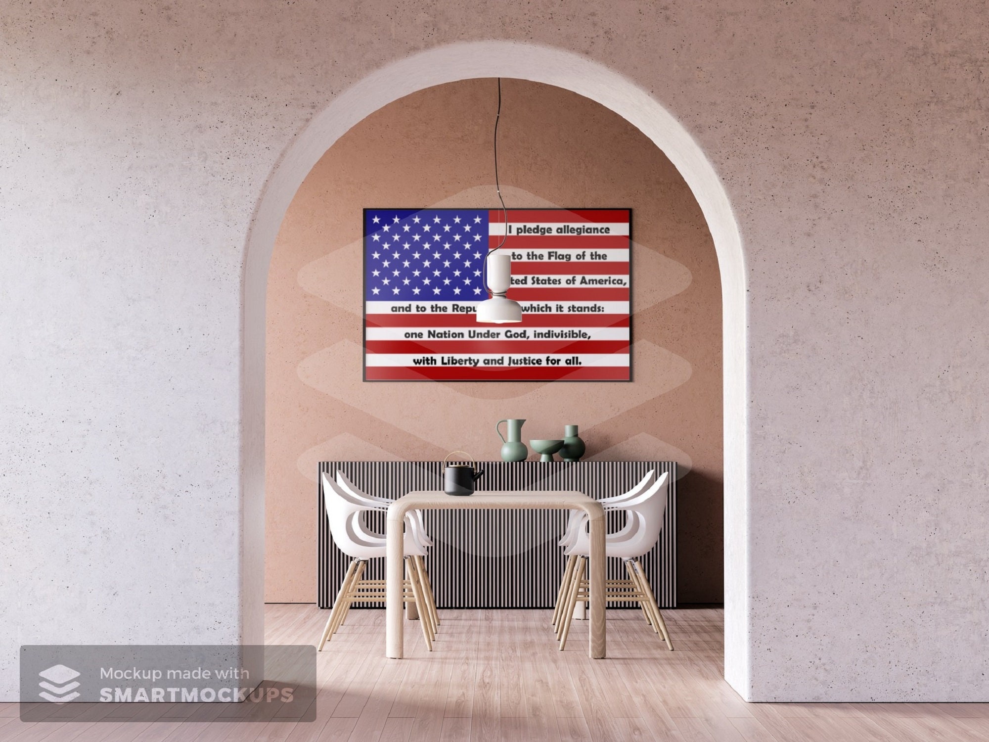 American Flag | Pledge of Allegiance | Wall Art | SVG | Digital | Cut ...