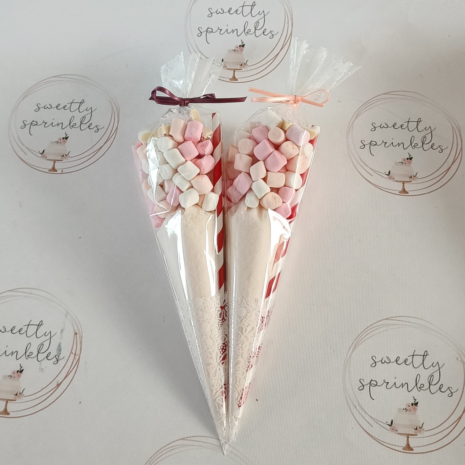 Luxury Milkshake Cones Variety of Flavours With Marshmallows and ...
