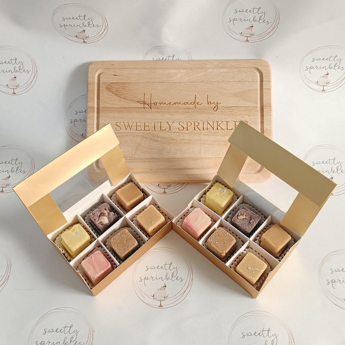 Luxury Fudge Taster Gift Box Free P&P - Etsy UK