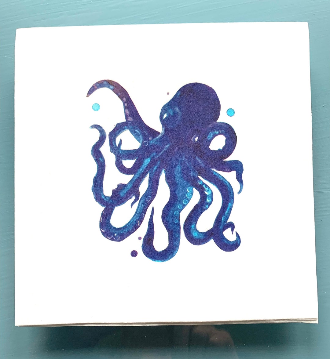 Octopus Paper Napkins - Etsy