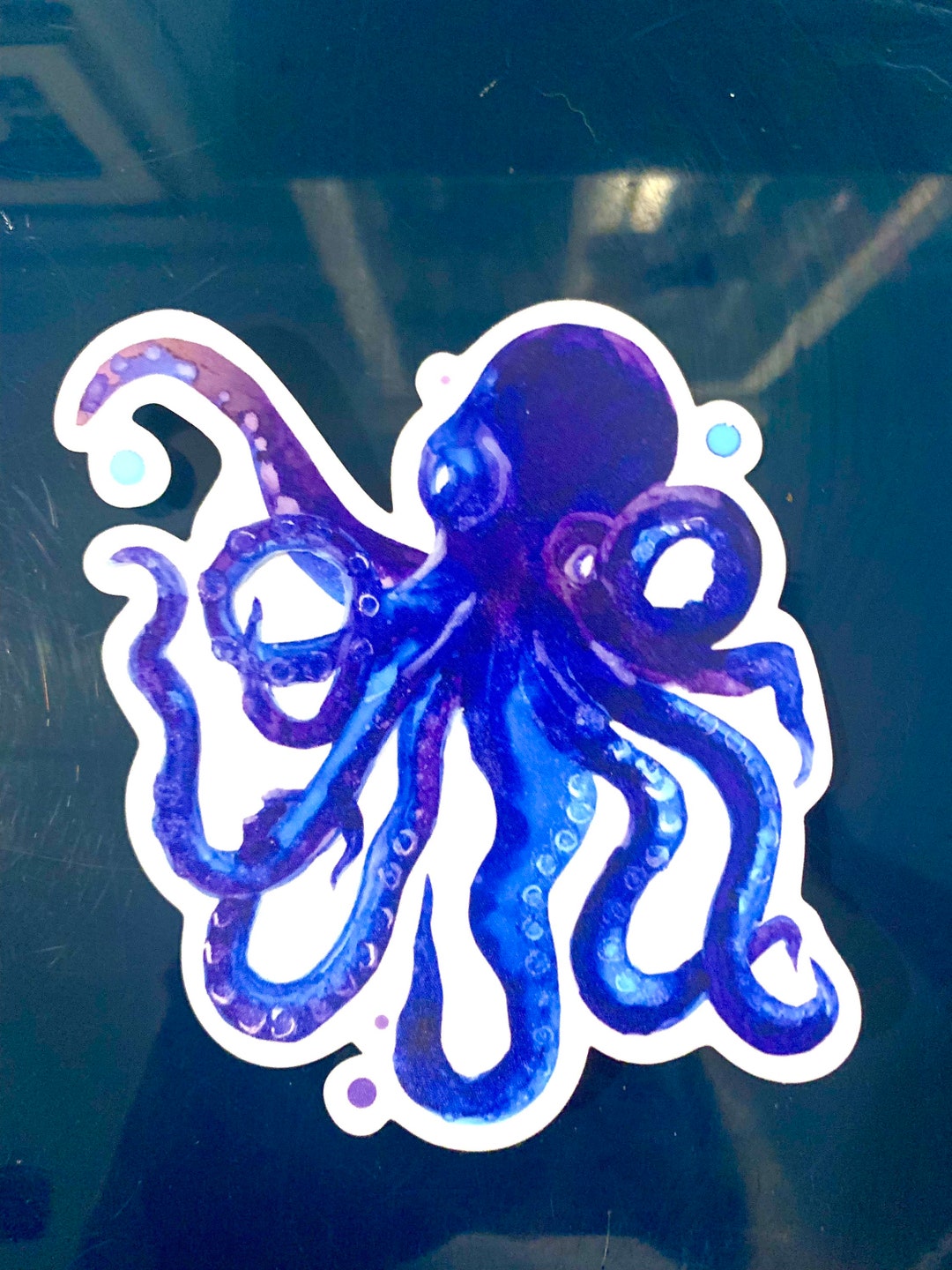 Large Octopus Waterproof Sticker - Etsy