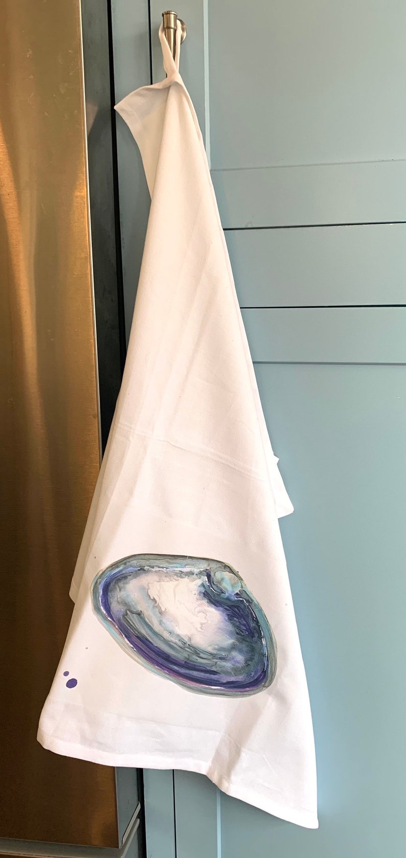 Clam Shell Tea Towel - Etsy