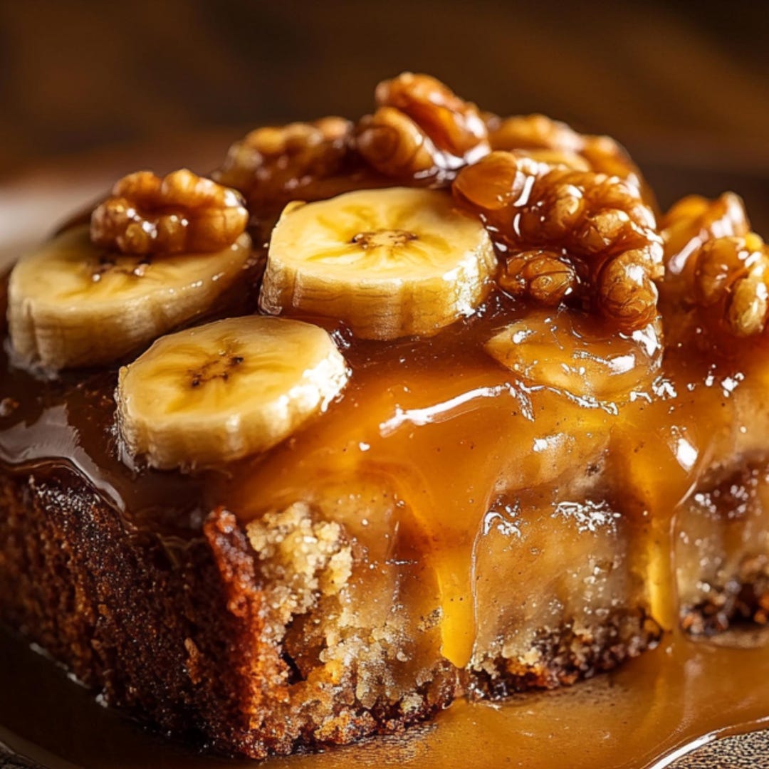 THE BEST Decadent Banana Foster Cake Recipe - Moist, Caramel-infused ...