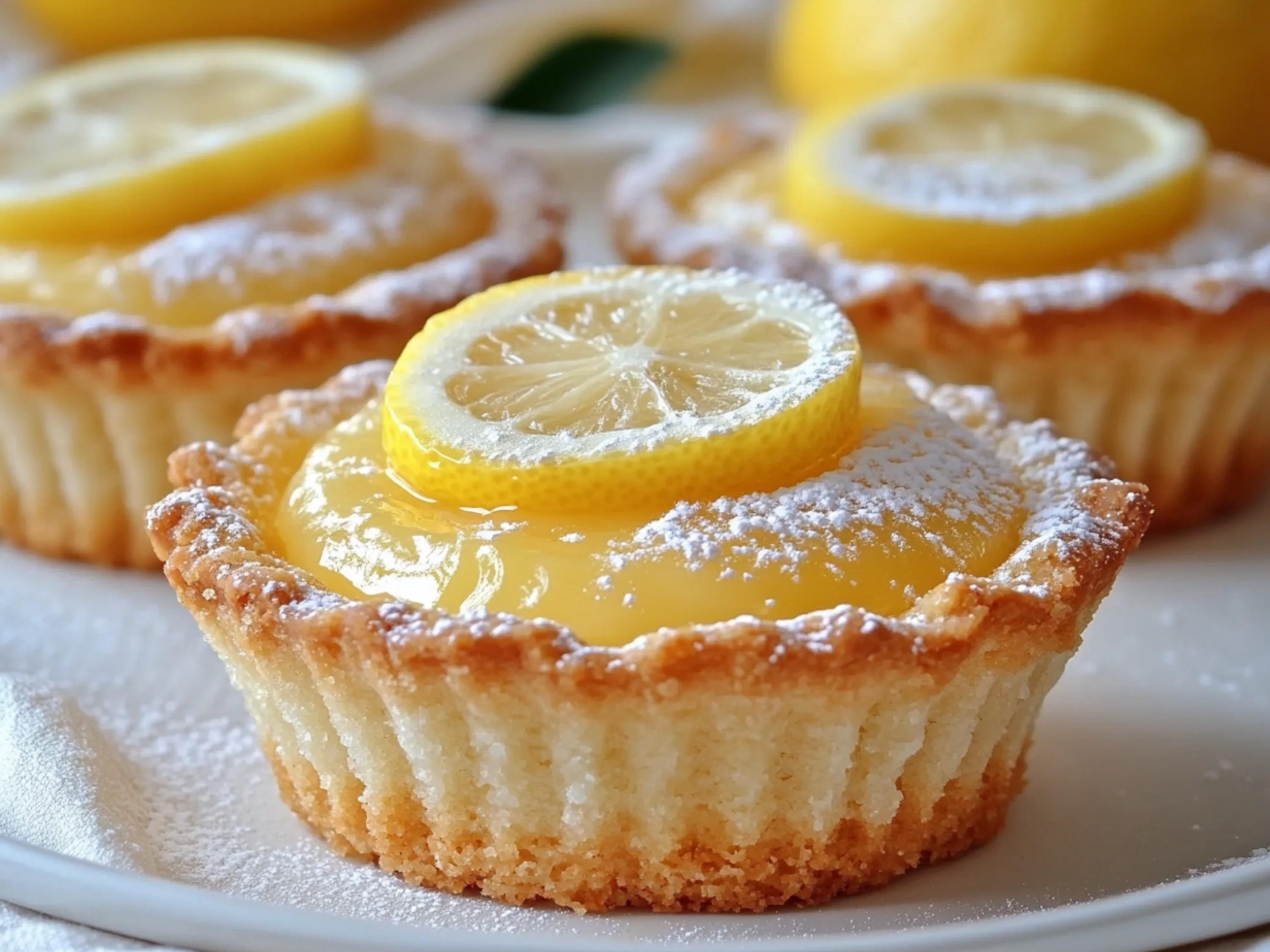 Lemon Cream Tartlets Recipe: Buttery Citrus Dessert (digital PDF ...