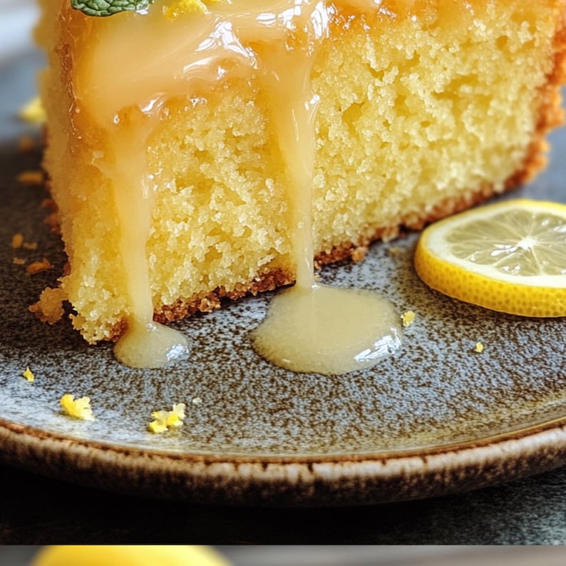 Best Recipe Download Zesty Lemon Drizzle Cake Recipe - Moist, Tangy ...