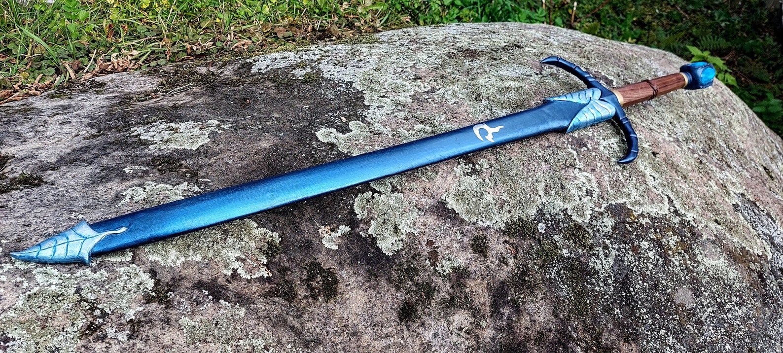 Wooden Brisingr Painted Adaption Sword of Eragon From Christopher ...