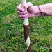 Ash Walking Stick Hand-carved From Natural Hardwood, Personalisable ...