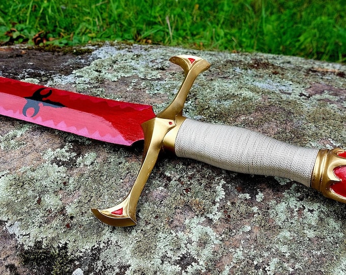 Wooden Zar'roc Sword From Inheritance Cycle Sword of Eragon and Murtagh ...
