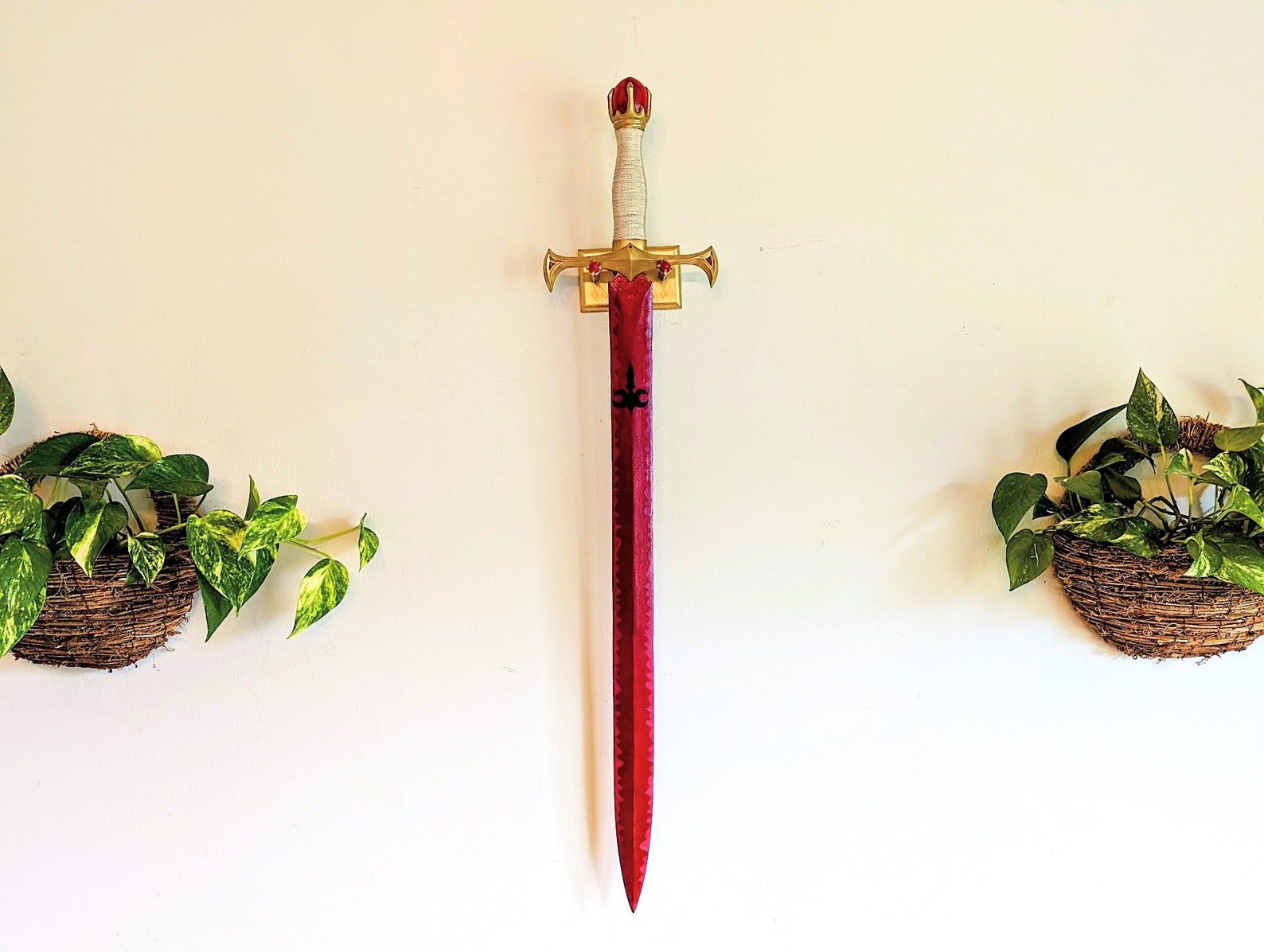Wooden Zar'roc Sword: Inheritance Cycle Replica, Cosplay Display - Etsy