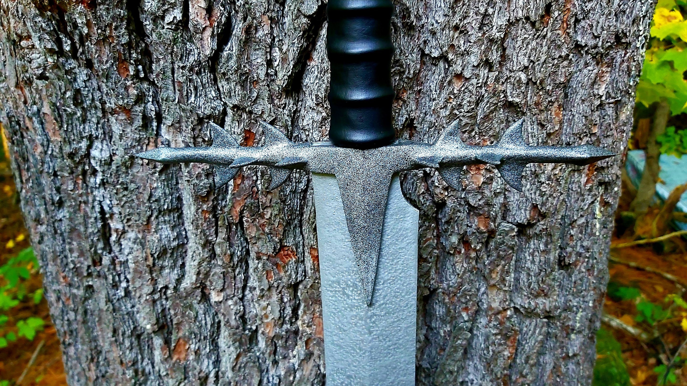 Painted Wooden Ringwraith Sword Full-sized Lord of the Rings Prop for ...