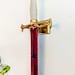 Wooden Zar'roc Sword From Inheritance Cycle Sword of Eragon and Murtagh ...