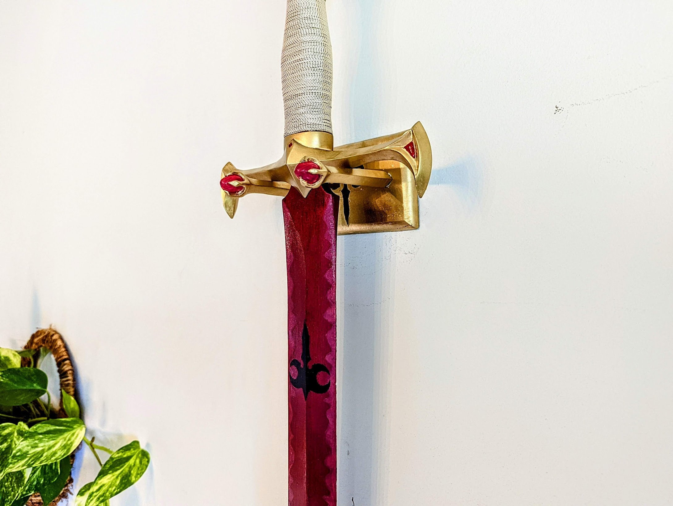 Wooden Zar'roc Sword From Inheritance Cycle Sword of Eragon and Murtagh ...