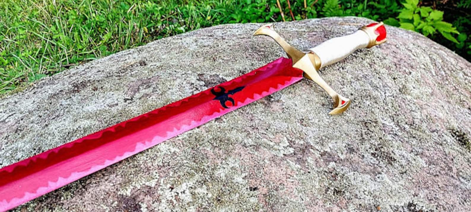 Wooden Zar'roc Sword From Inheritance Cycle Sword of Eragon and Murtagh ...