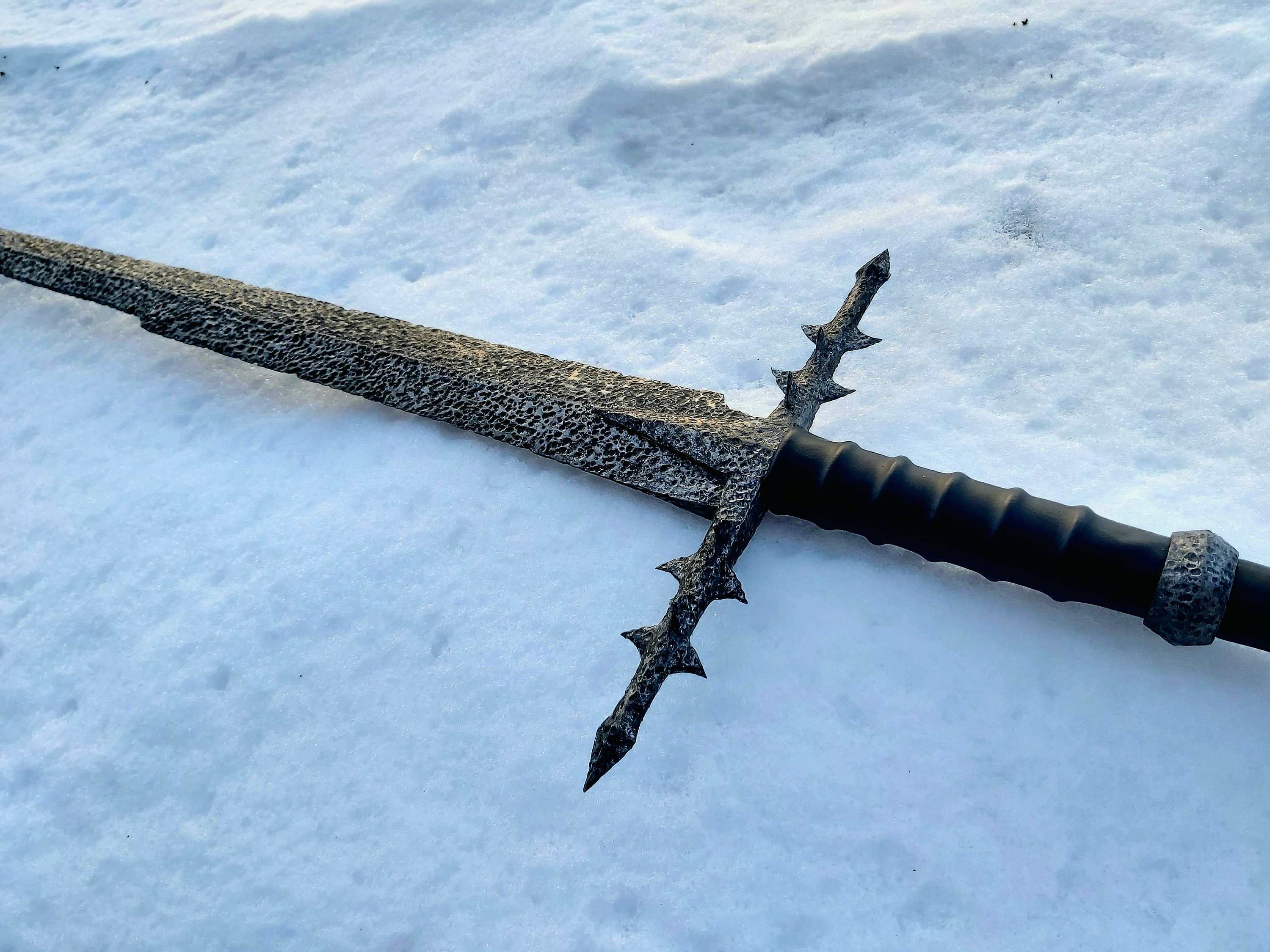 Painted Wooden Ringwraith Sword With Weathered Rough Finish - Etsy
